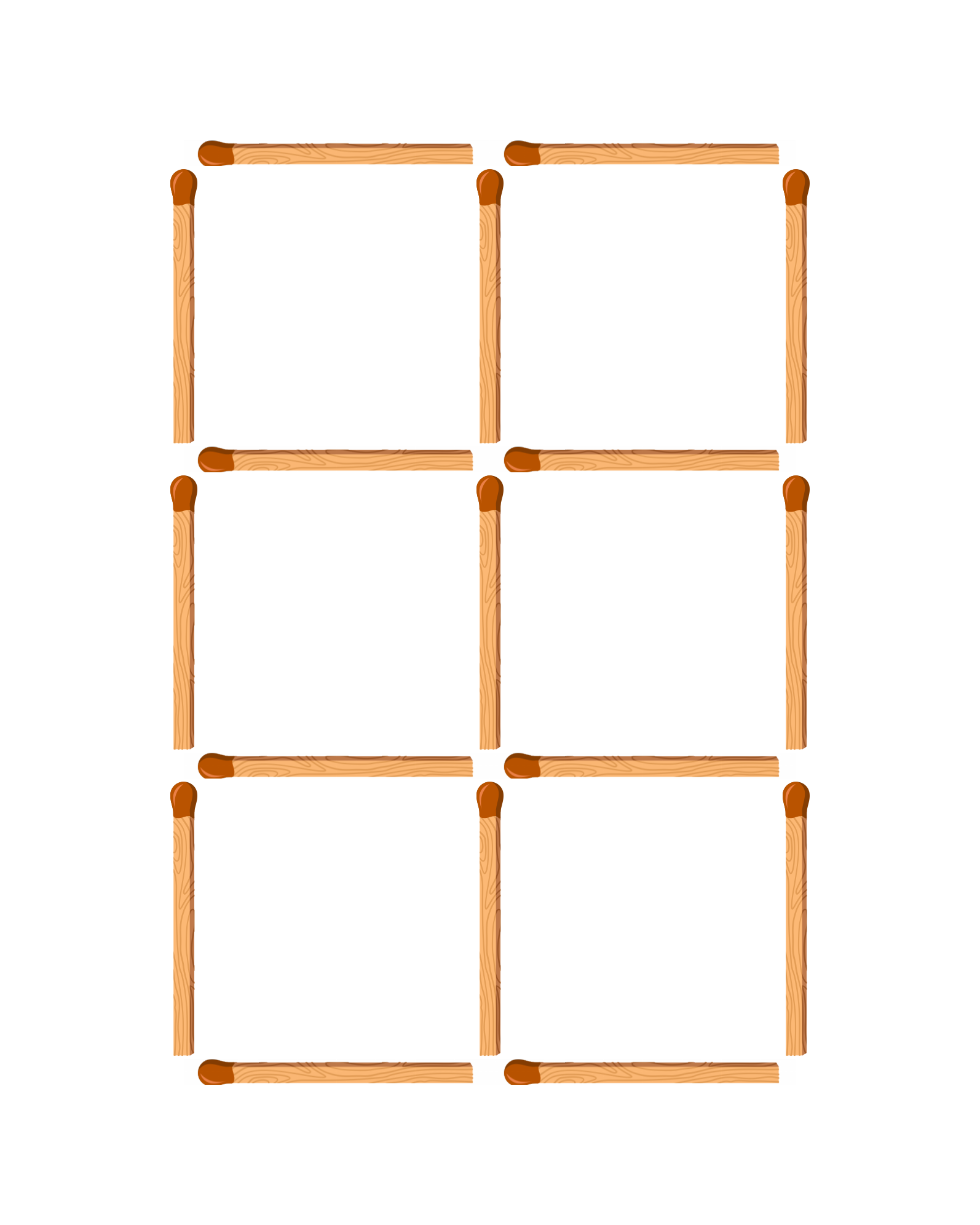 2 Squares from 8 - Matchstick Puzzle