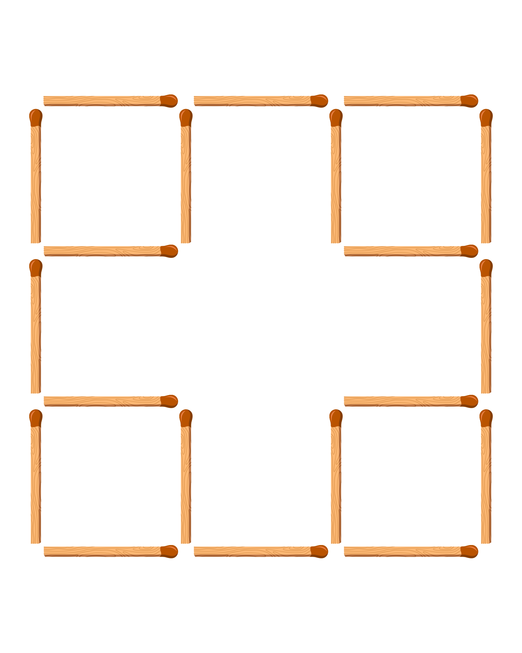 Cross And Square - Matchstick Puzzle