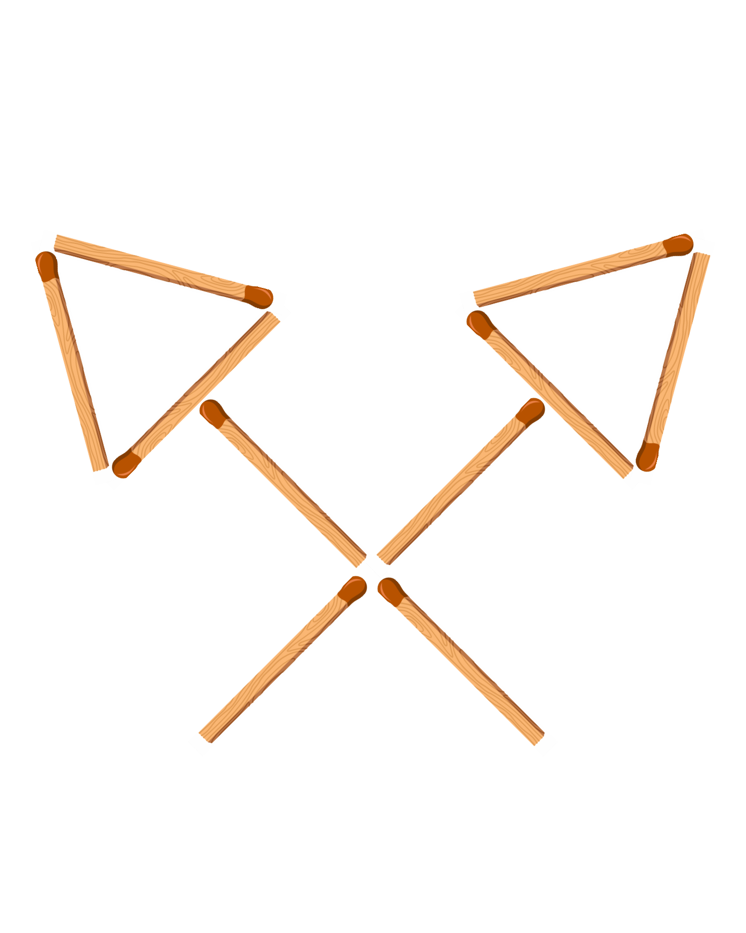 Crossed Arrows - Matchstick Puzzle